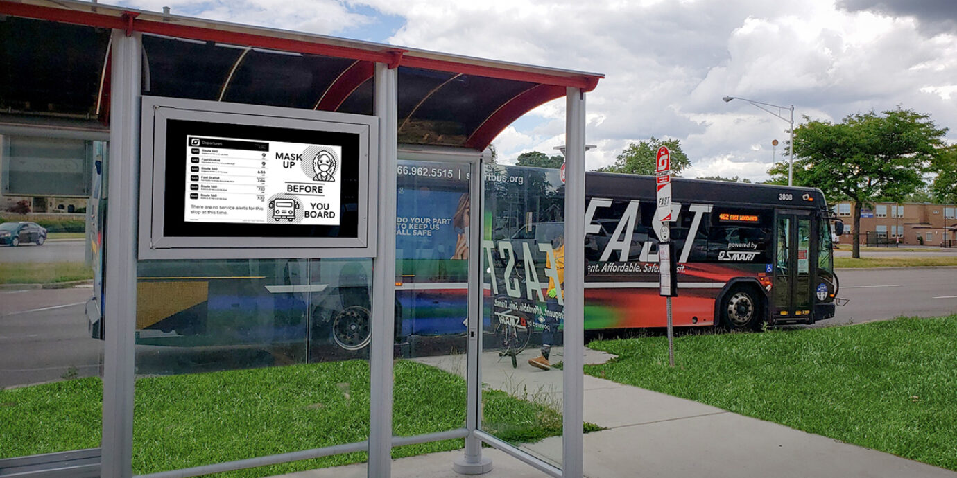 SMART for the 13 inch bus stops - Connectpoint