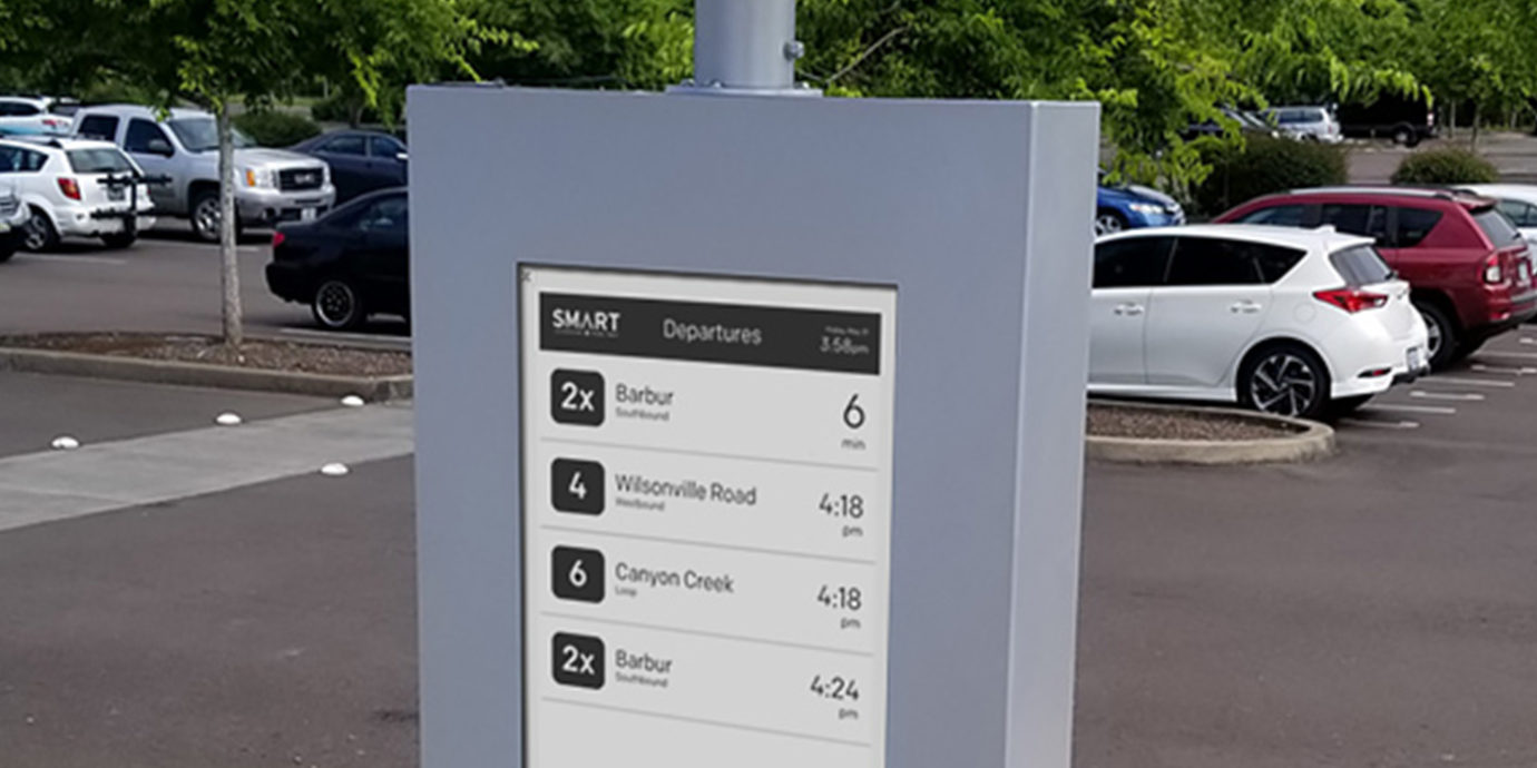 SMART for the 13 inch bus stops - Connectpoint